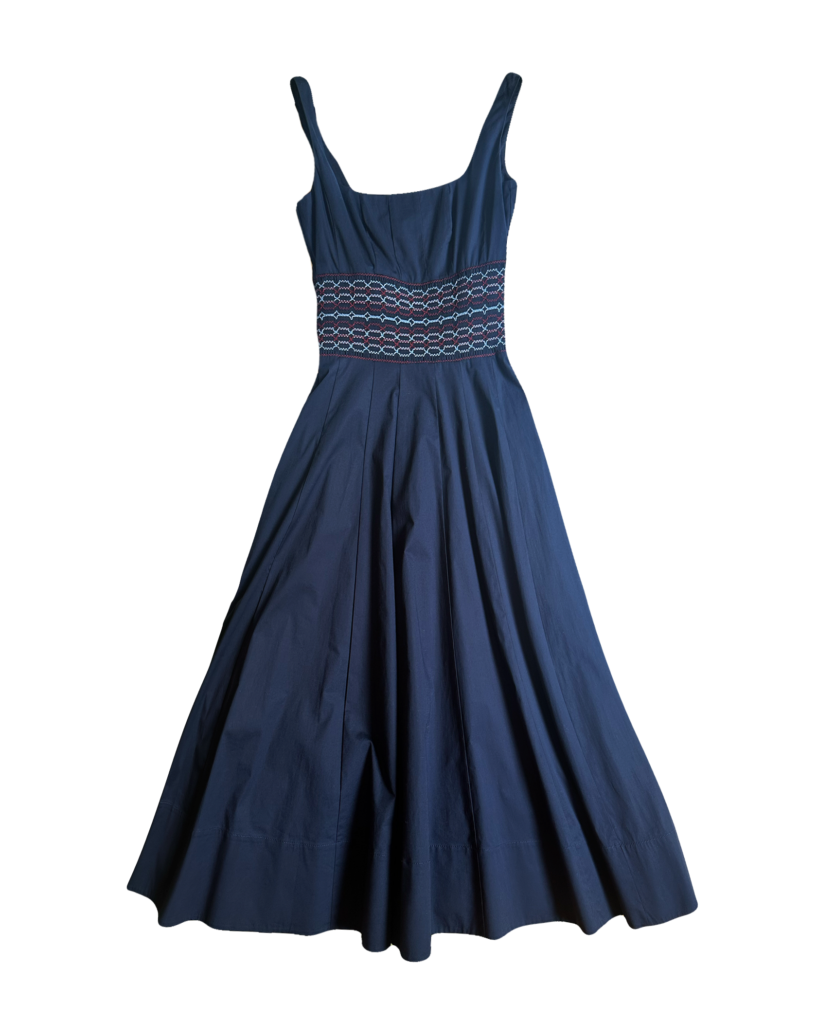 STAUD SLEEVELESS RIG DRESS